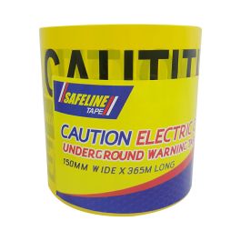 Electrical Cable Warning Tape 150mm x 365m | McMahons