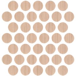 Self Adhesive Screw Caps Light Oak | McMahons