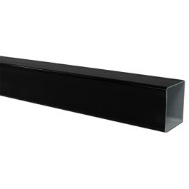 Freeflow Square Downpipe 65mm 2.75m Black | McMahons