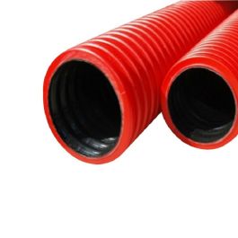 Twinwall Cable Ducting incl Coupler - Red | McMahons