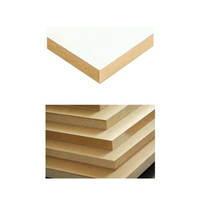 White White Melamine MDF 2440 x 1220 x 18mm | McMahons