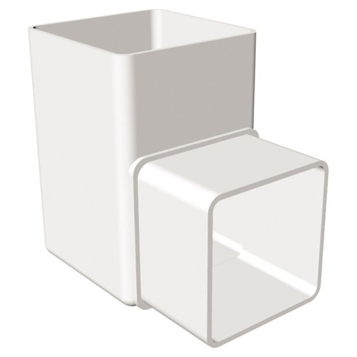 Freeflow Square Downpipe Offset Bend 90 Degree | McMahons
