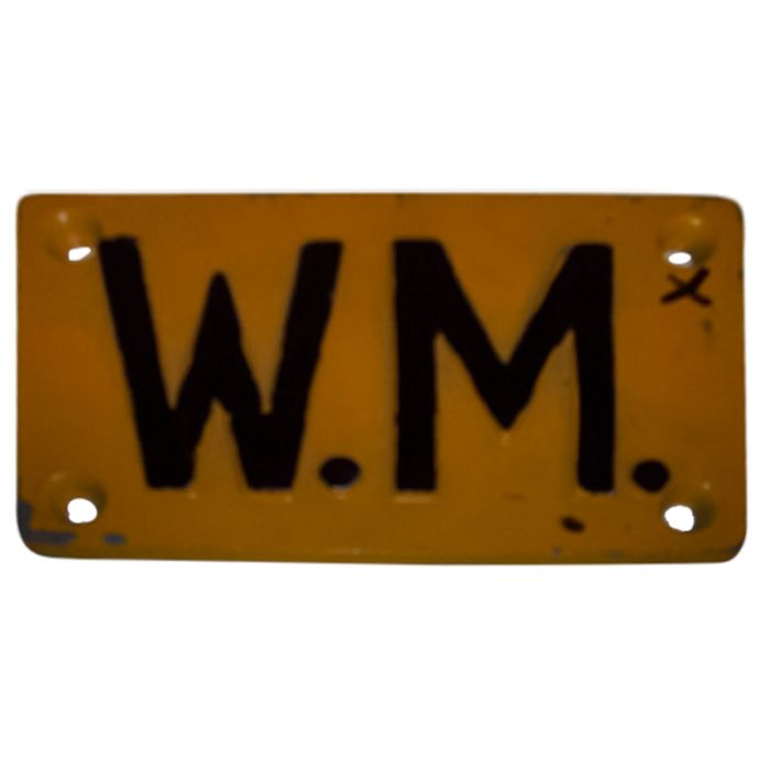 Water Meter Marker Plate | McMahons