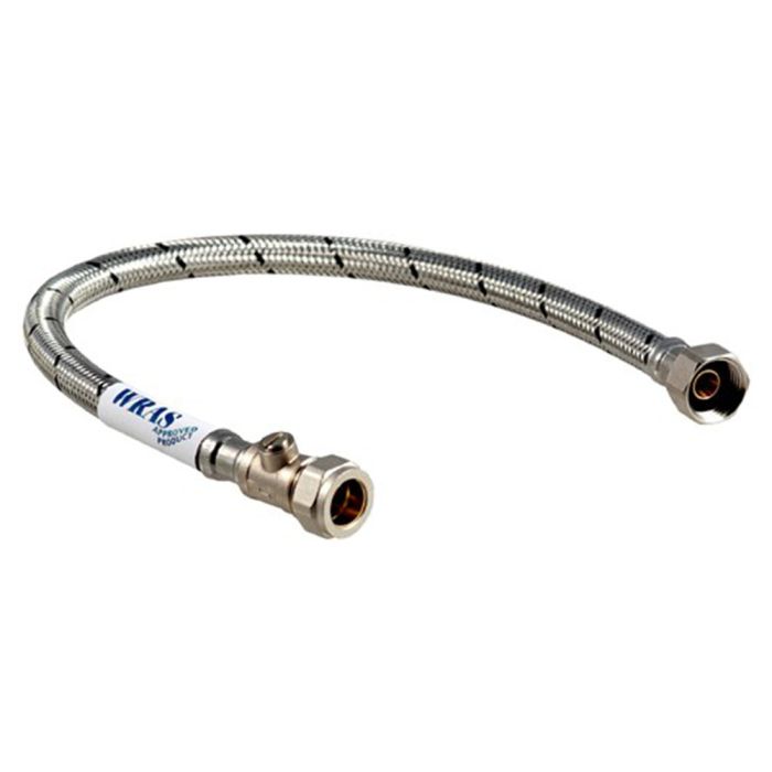 Flexible Hose Tap Connector 300mm 1/2in | McMahons