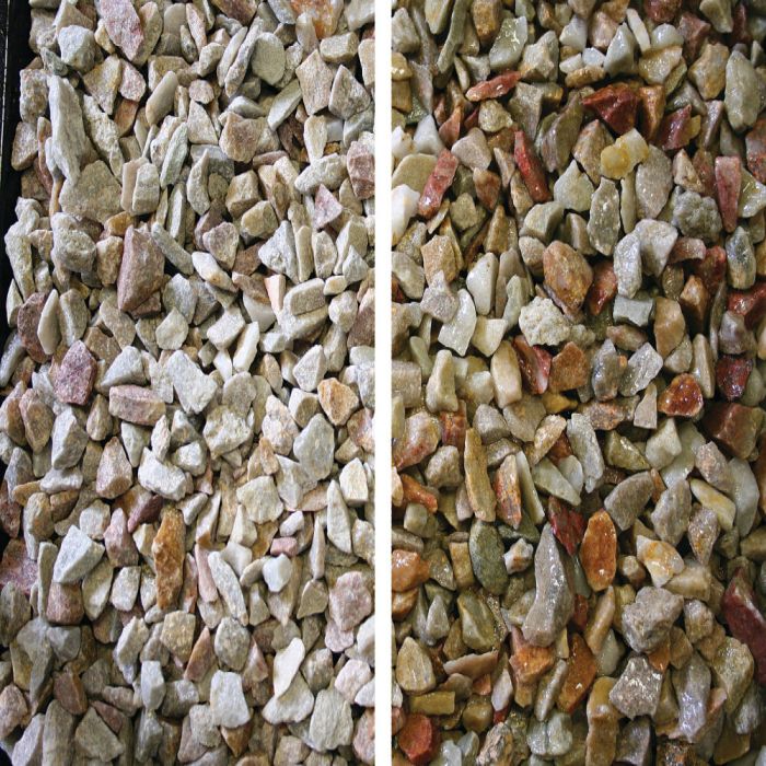 Decorative Stone Tonne Bag - Donegal Rose Quartz