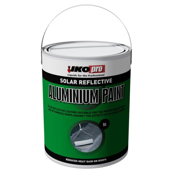 IKO Pro Solar Reflective Aluminium Paint - 5L | McMahons