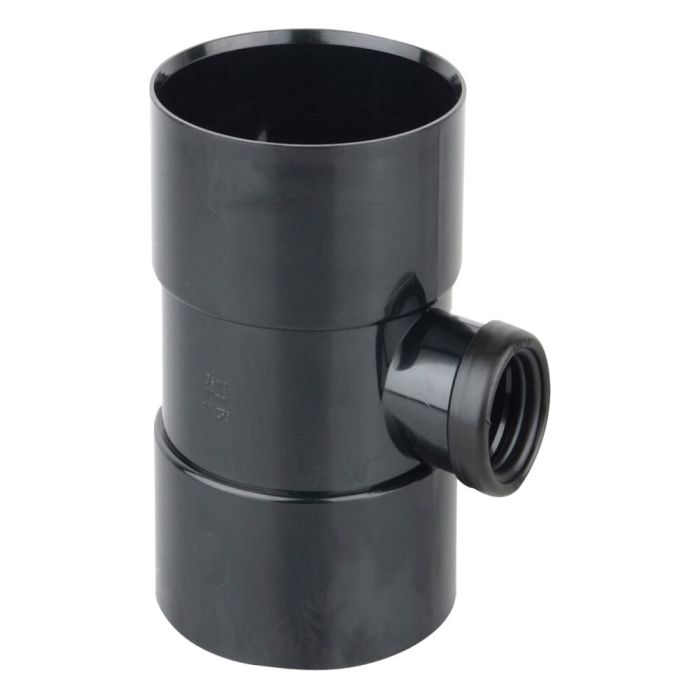 Black Soil Bossed Pipe Coupling 110mm x 32mm
