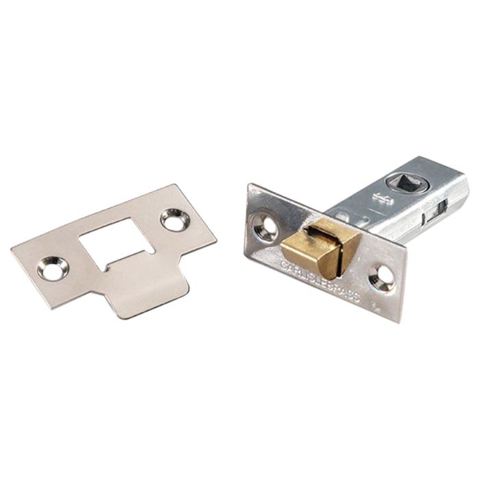 Eurospec Tubular Latch - 64 mm / Nickel Plated | McMahons