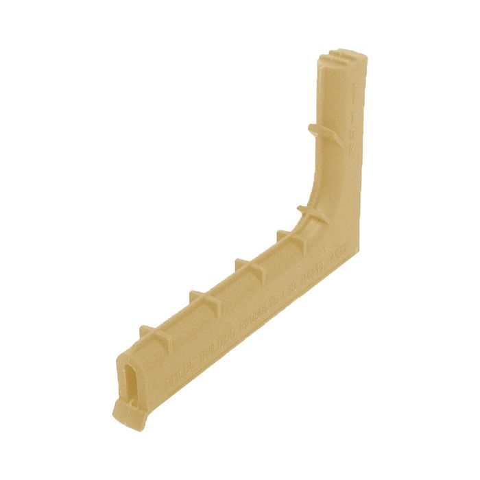 Concealed L-Shaped Weep Vent - Buff | McMahons