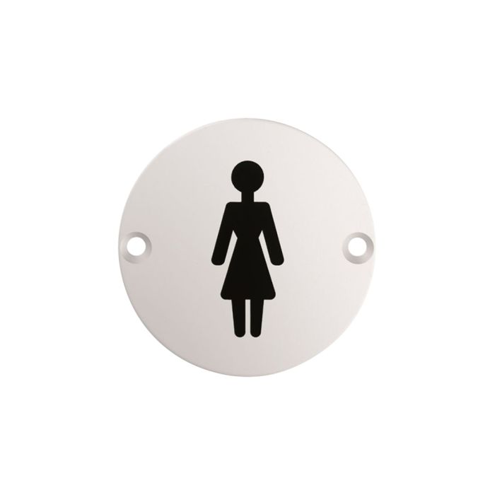 Carlisle Brass Eurospec Female Symbol Door Sign | Signs