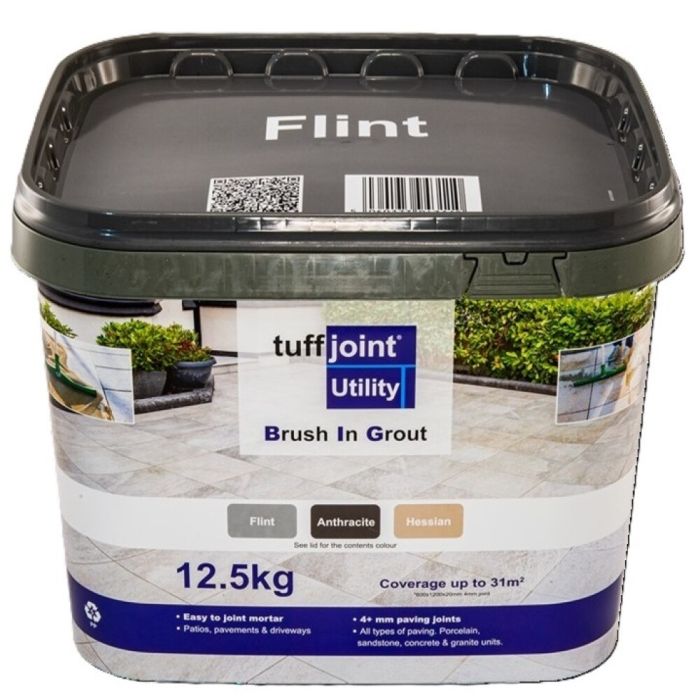 Steintec Tuffjoint Brush In Jointing Mortar Hessian Beige 12.5kg Tub