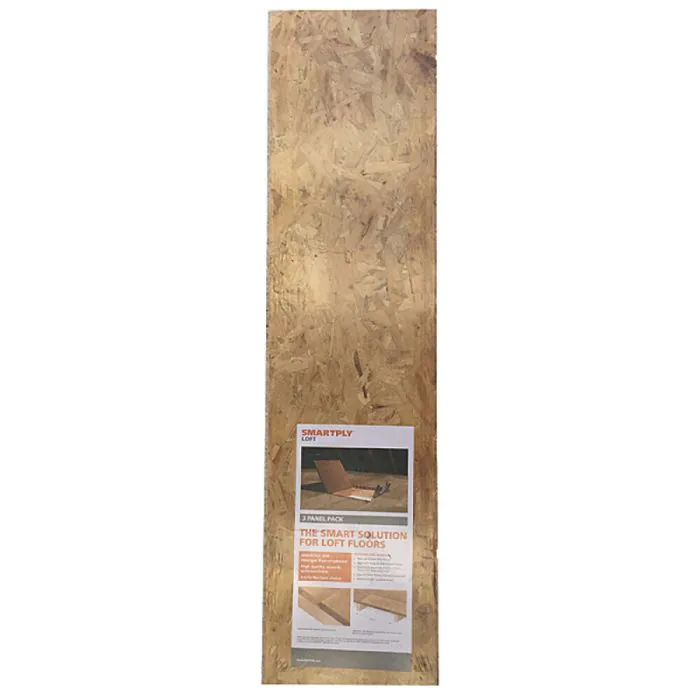 Smartply OSB Panel Loft Pack TG2 1.1m2| McMahons