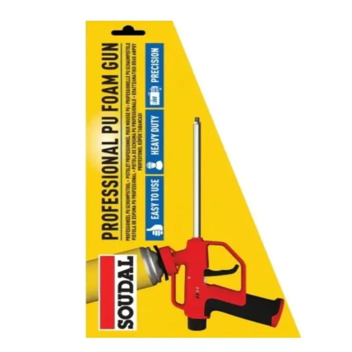 Soudal Red PU Foam Gun - 4 Way | McMahons